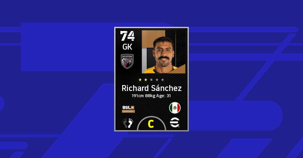 Richard Sánchez - Показатели - eFootball