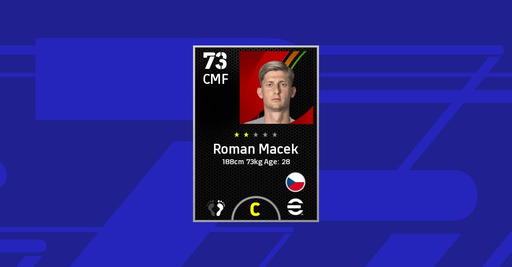 Roman Macek - Показатели - eFootball
