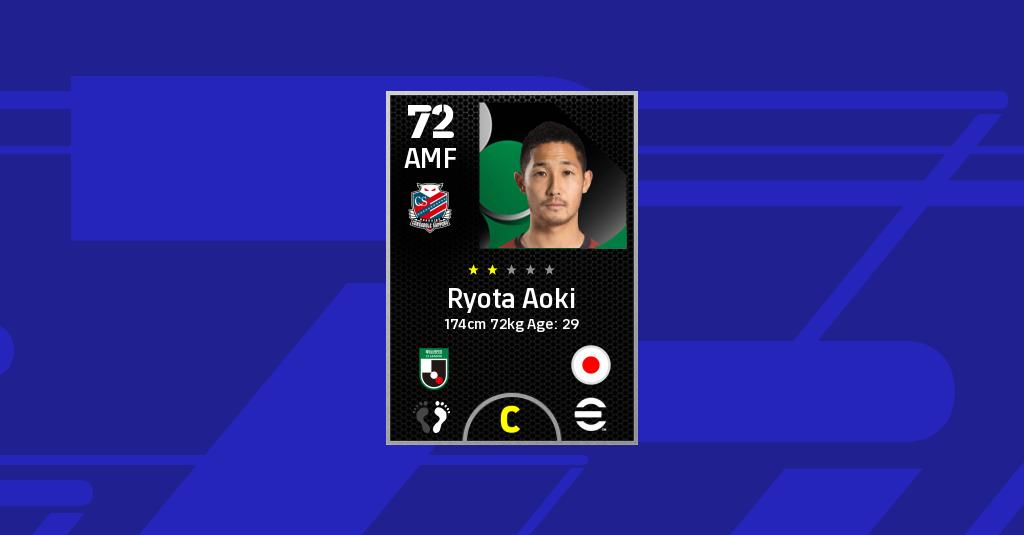 Ryota Aoki - Показатели - eFootball 2022