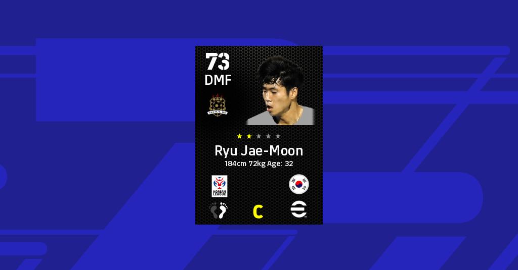 Ryu Jae-Moon - Показатели - eFootball