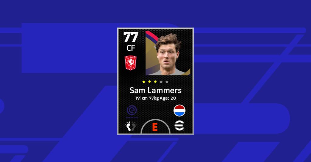 Sam Lammers - Показатели - eFootball