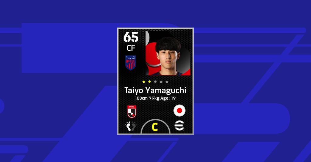 Taiyo Yamaguchi - Показатели - eFootball 2022