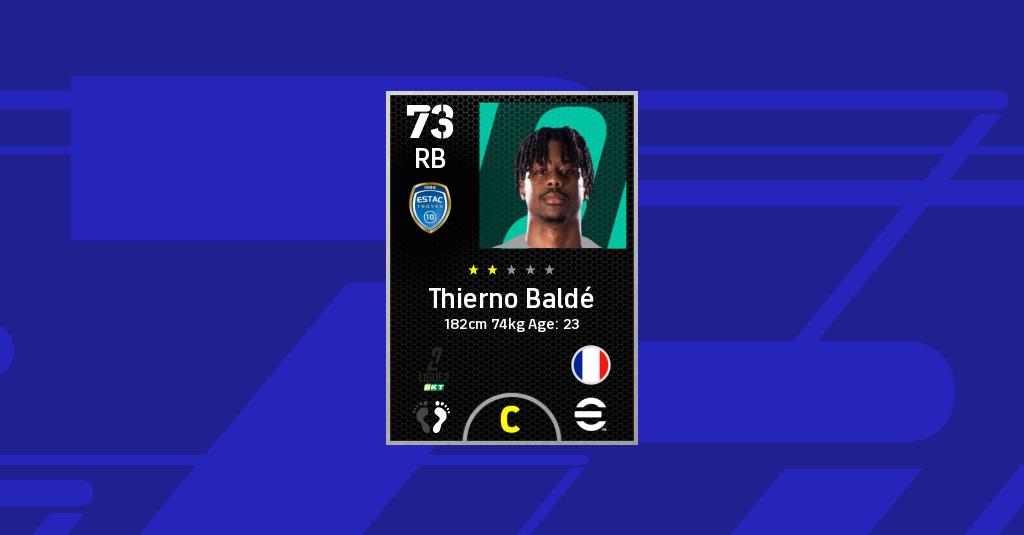 Thierno Baldé - Показатели - eFootball 2022