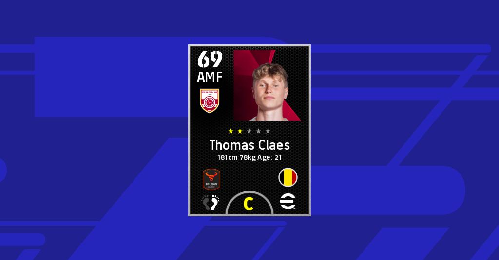 Thomas Claes - Показатели - eFootball