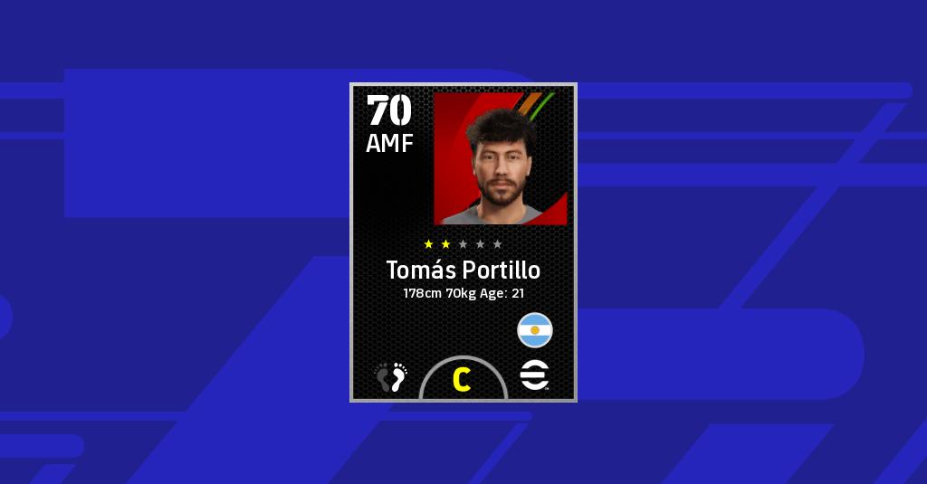 Tomás Portillo - Показатели - eFootball