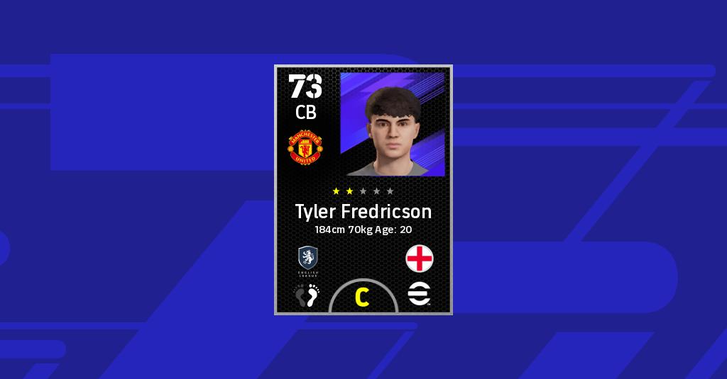 Tyler Fredricson - Показатели - eFootball