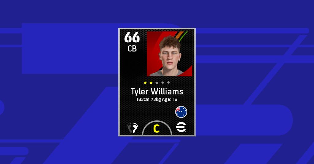 Tyler Williams - Показатели - eFootball