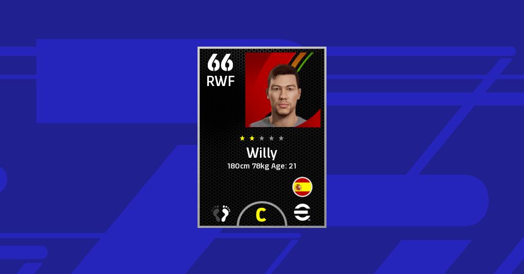 Willy - Показатели - eFootball 2022