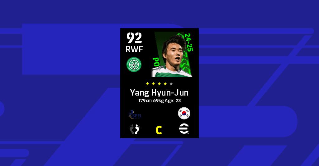 Yang Hyun-Jun - Показатели - eFootball