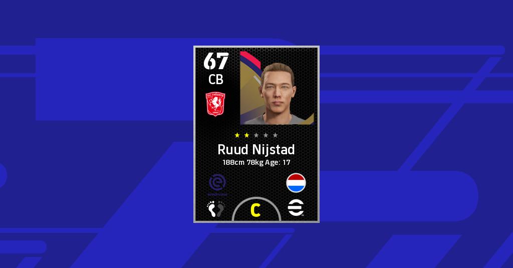 Ruud Nijstad eFootball Stats