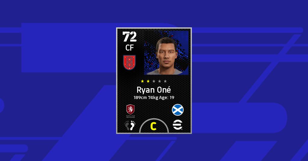 Ryan Oné eFootball Stats