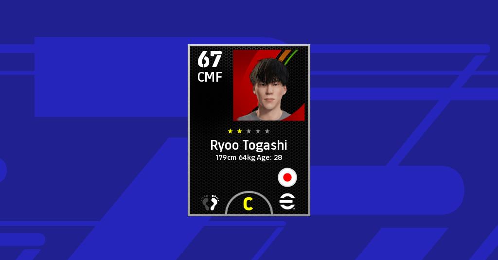 Ryoo Togashi eFootball 2022 Stats