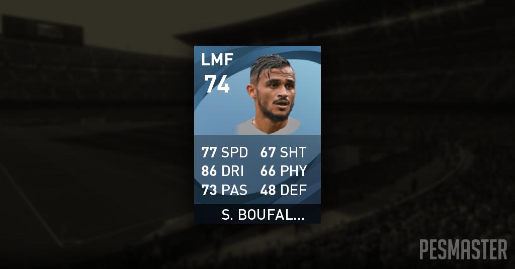 Sofiane Boufa PES 2021 Mobile Stats