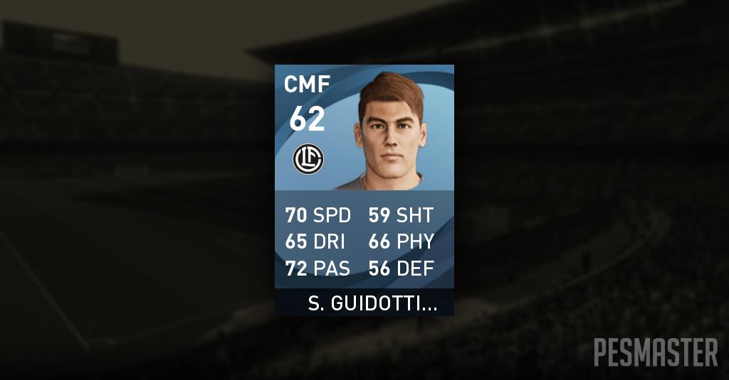 Stefano Guidotti PES 2021 Mobile Stats