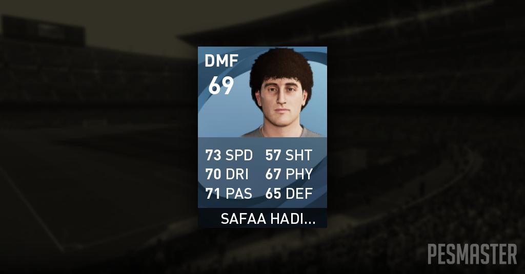 Safaa Hadi PES 2021 Stats