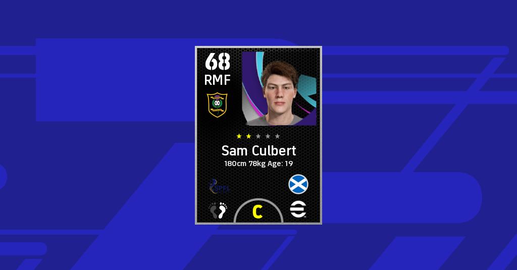 Sam Culbert eFootball 2022 Stats