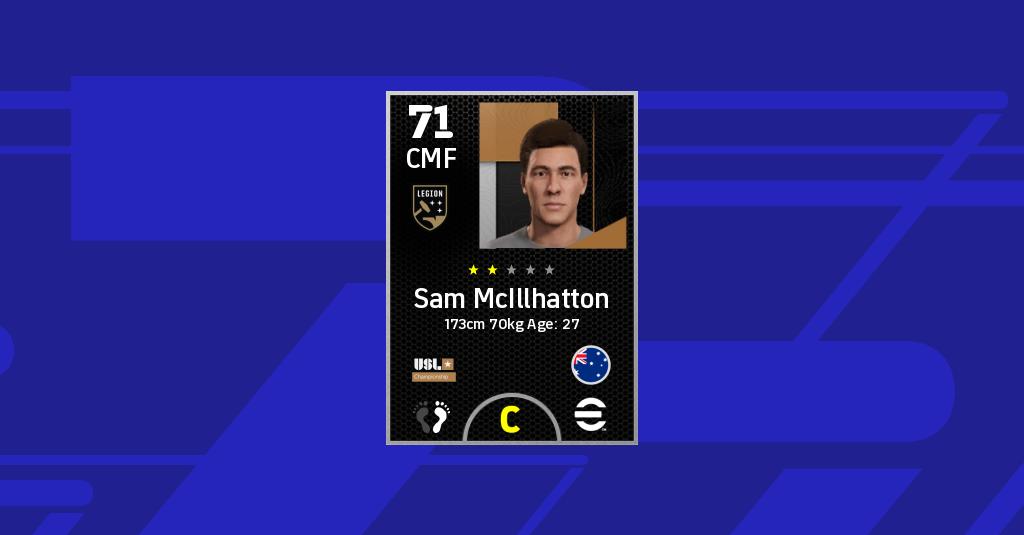 Sam McIllhatton eFootball Stats