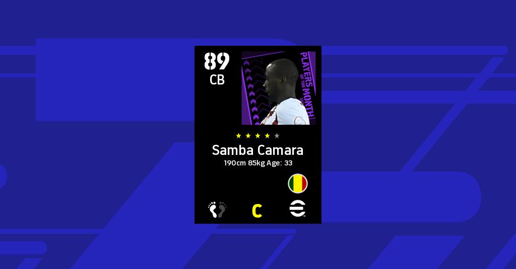 Samba Camara eFootball Stats