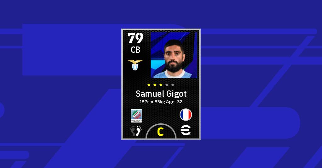 Samuel Gigot eFootball Stats
