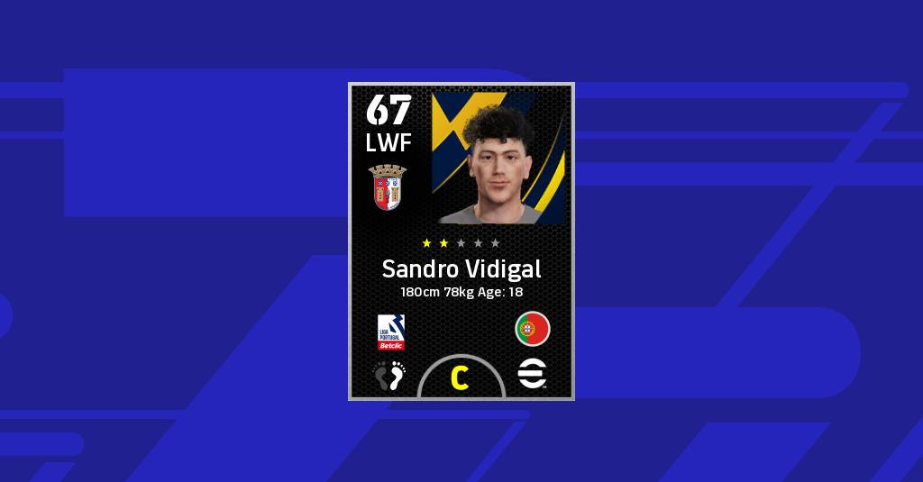 Sandro Vidigal eFootball 2022 Stats