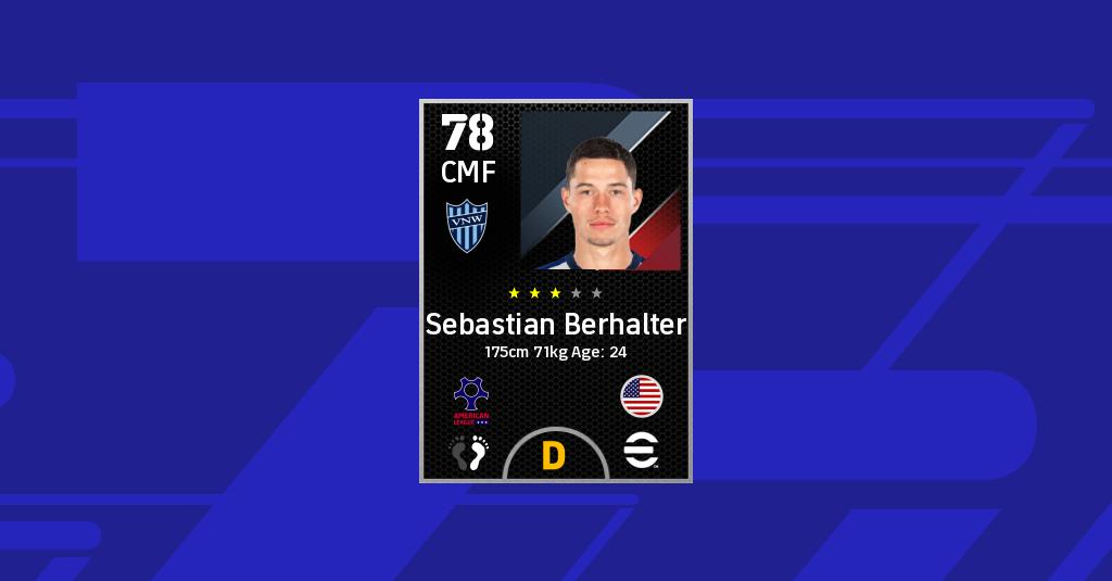Sebastian Berhalter eFootball Stats