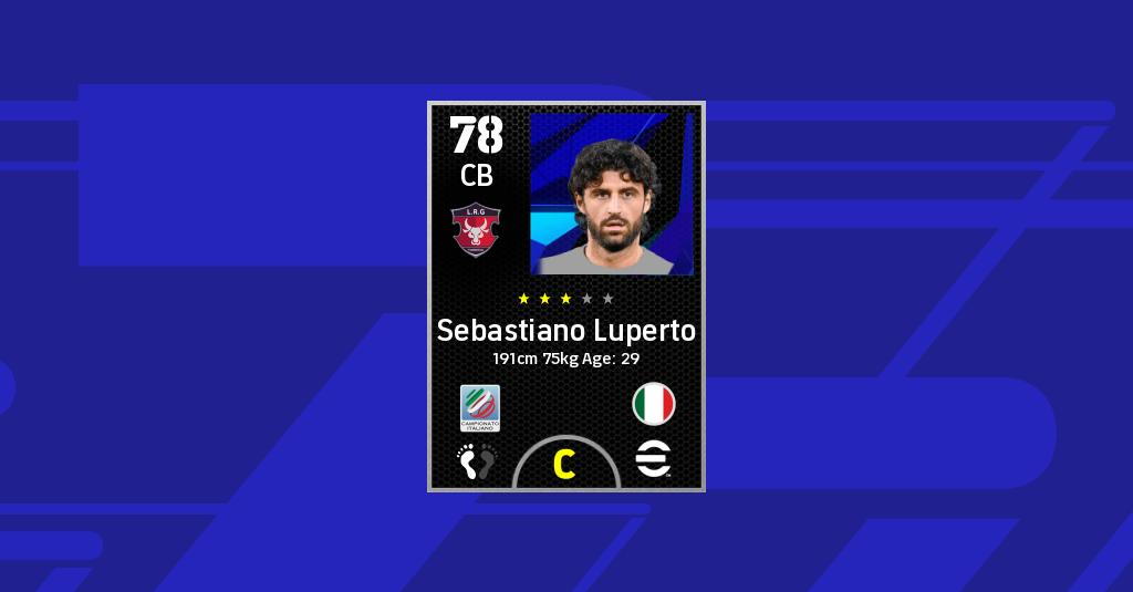 Sebastiano Luperto eFootball Stats