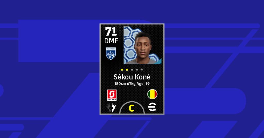Sékou Koné eFootball Stats