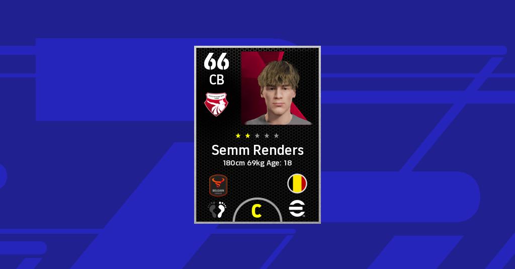 Semm Renders eFootball Stats