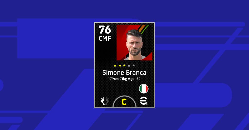 Simone Branca eFootball Stats