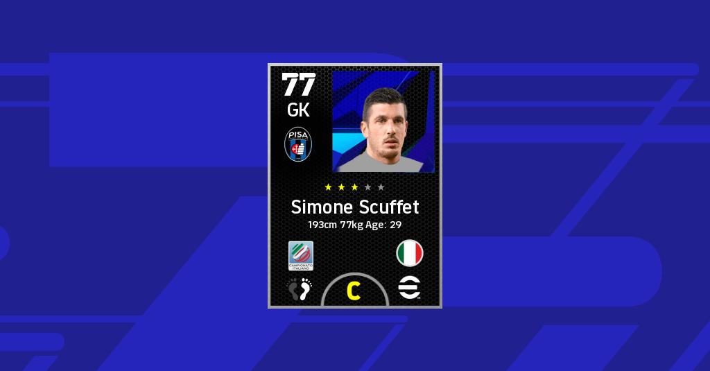 Simone Scuffet eFootball Stats