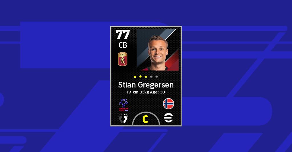Stian Rode Gregersen eFootball Stats