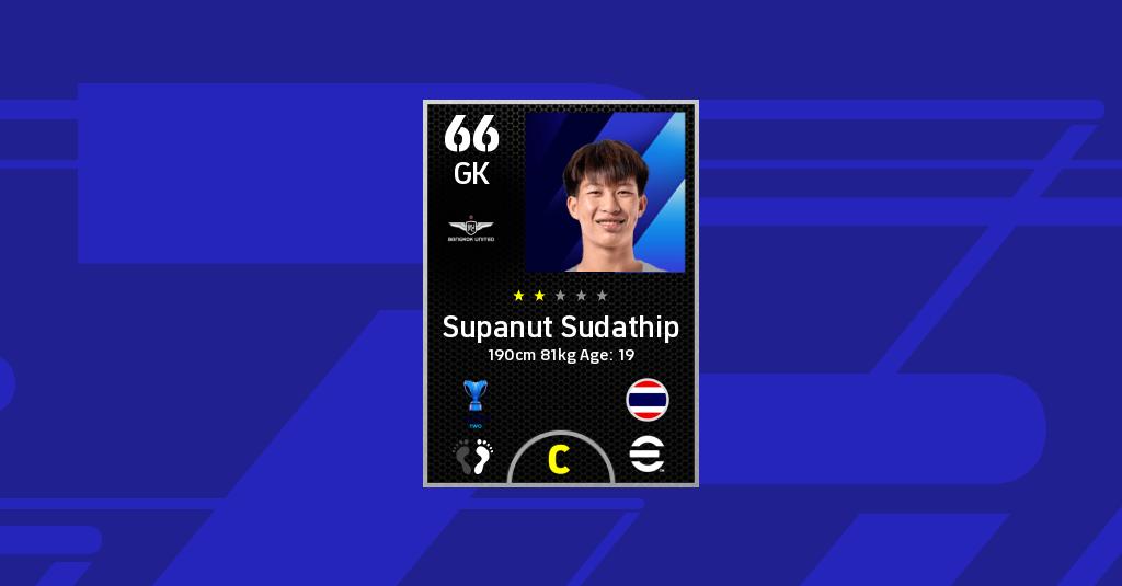 Supanut Sudathip eFootball Stats