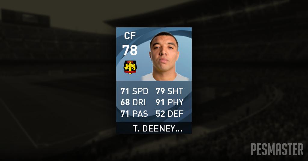 Troy Deeney PES 2021 Stats