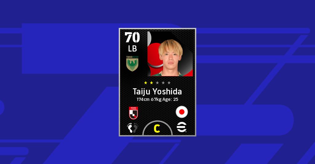Taiju Yoshida eFootball Stats