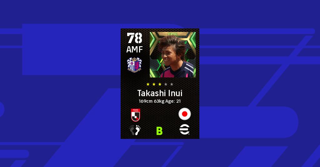 Takashi Inui eFootball Stats