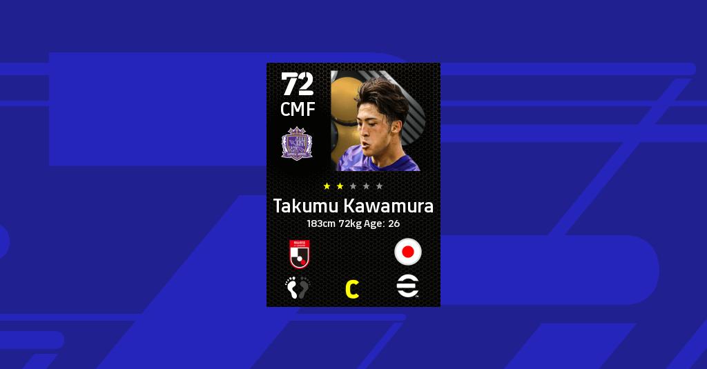 Takumu Kawamura eFootball Stats