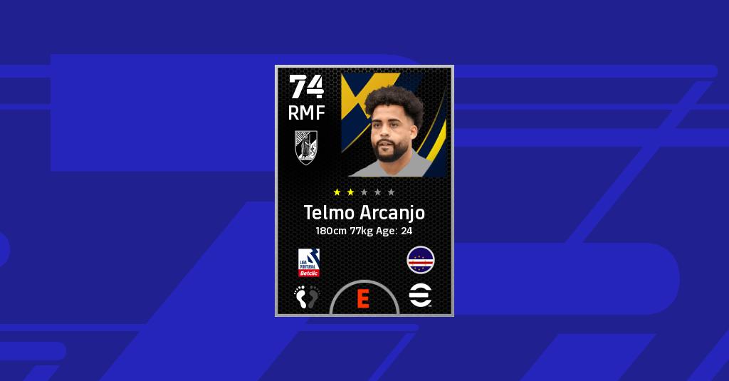 Telmo Arcanjo eFootball 2022 Stats