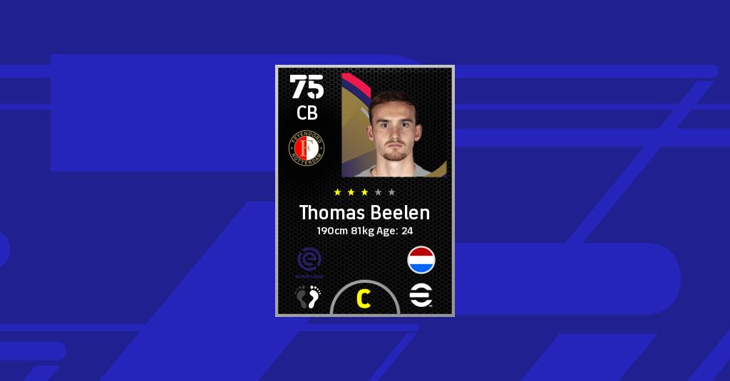 Thomas Beelen eFootball Stats