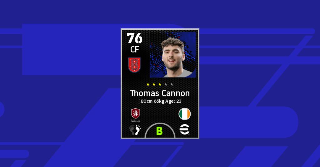 Thomas Cannon eFootball Stats