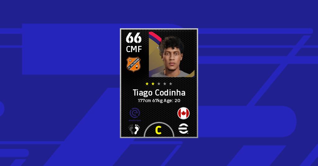 Tiago Codinha eFootball Stats