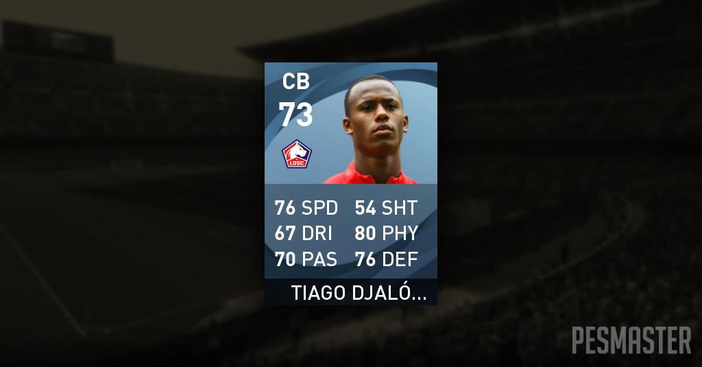 Tiago Emanuel Embaló Djaló PES 2021 Stats