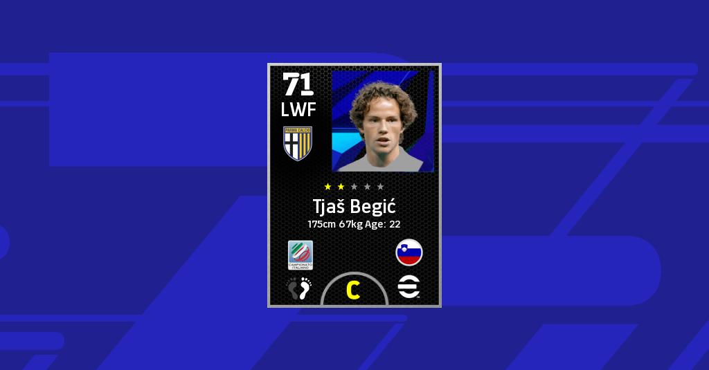 Tjaš Begić eFootball Stats
