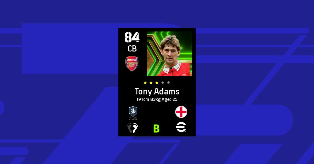 Tony Adams eFootball Stats