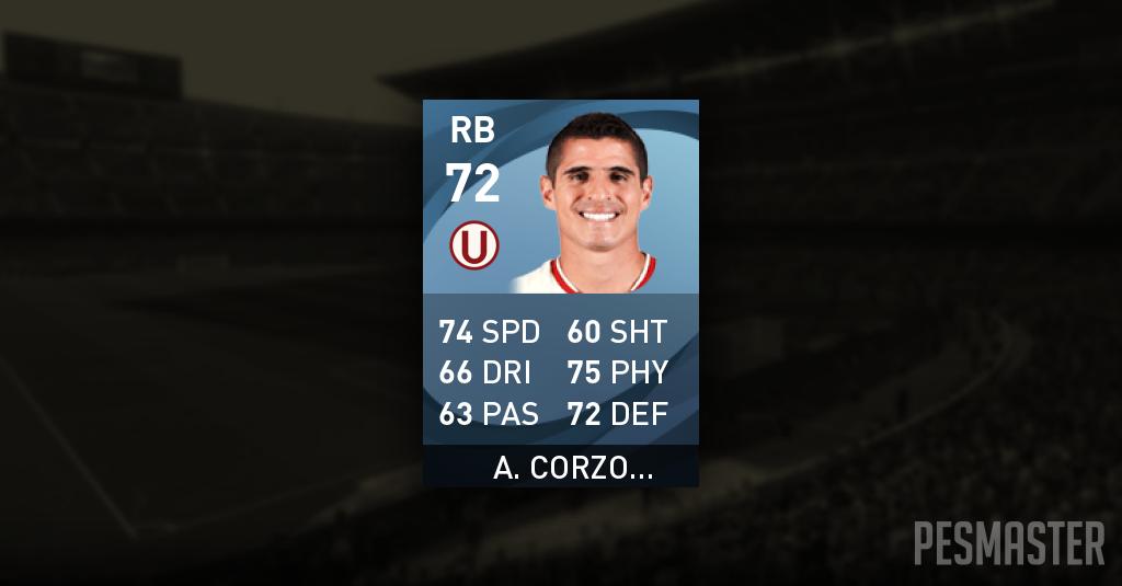 Aldo Corzo'nin PES 2021 Mobile İstatistikleri