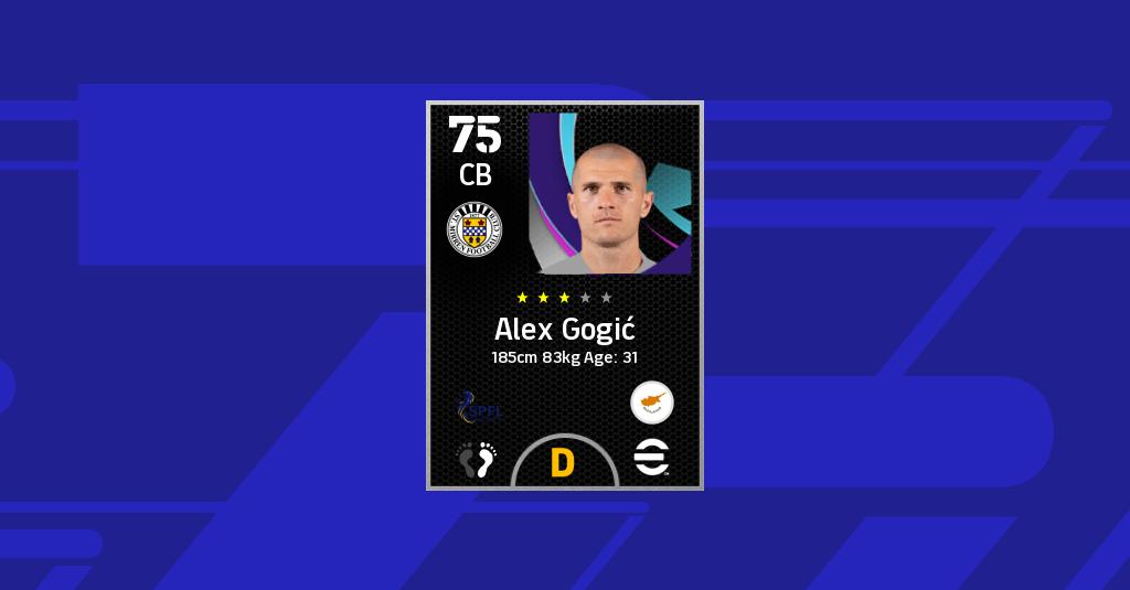 Alexandar Gogic'nin eFootball İstatistikleri
