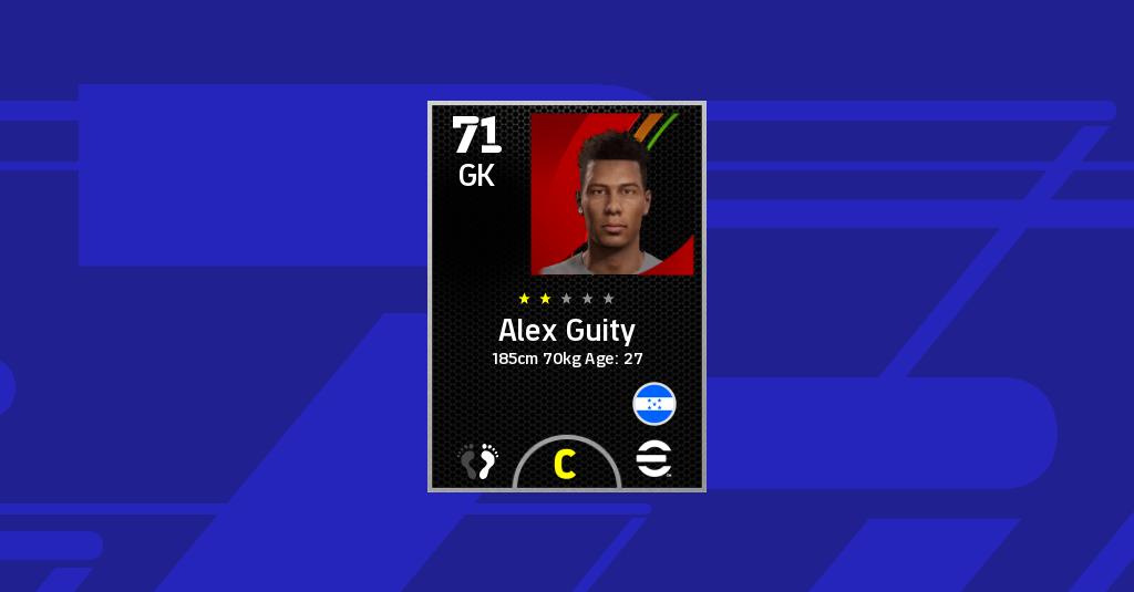 Alex Guity'nin eFootball 2022 İstatistikleri