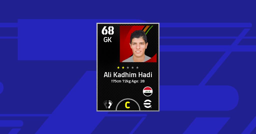 Ali Kadhim Hadi'nin eFootball 2022 İstatistikleri