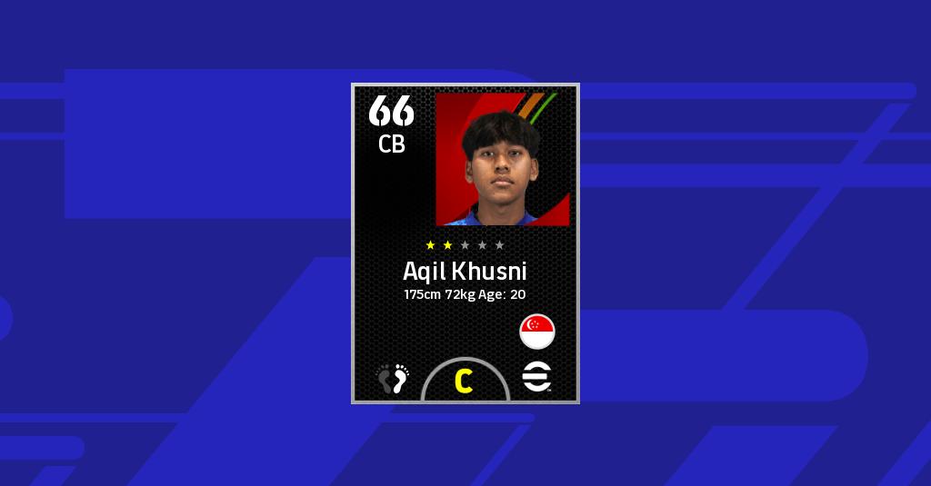 Aqil Khusni'nin eFootball İstatistikleri