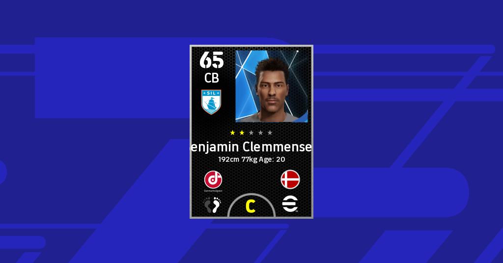 Benjamin Clemmensen'nin eFootball İstatistikleri