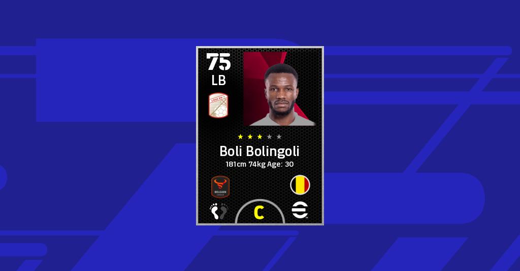 Boli Bolingoli'nin eFootball 2022 İstatistikleri